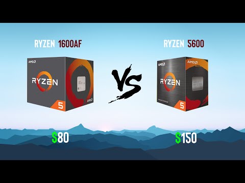 Ryzen 5 5600 VS Ryzen 5 1600AF| RTX 2060| in 4 Games