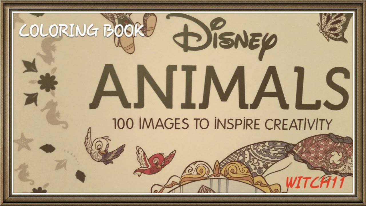 Disney Animals Coloring Book- Flip Through & Review