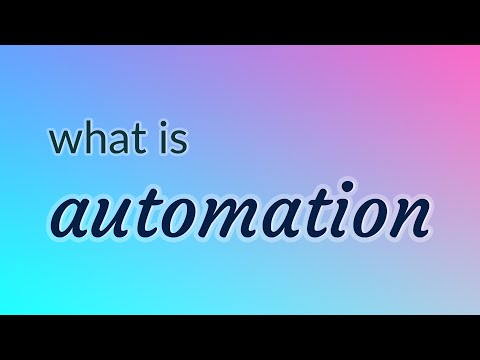 Automation - 27 English Vocabulary Flashcards