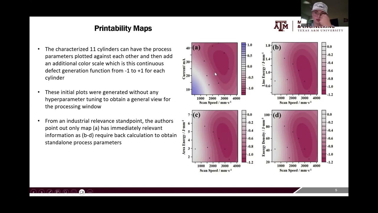 Eli Norris - Simple method to construct process maps for additive manufacturing using a SVM