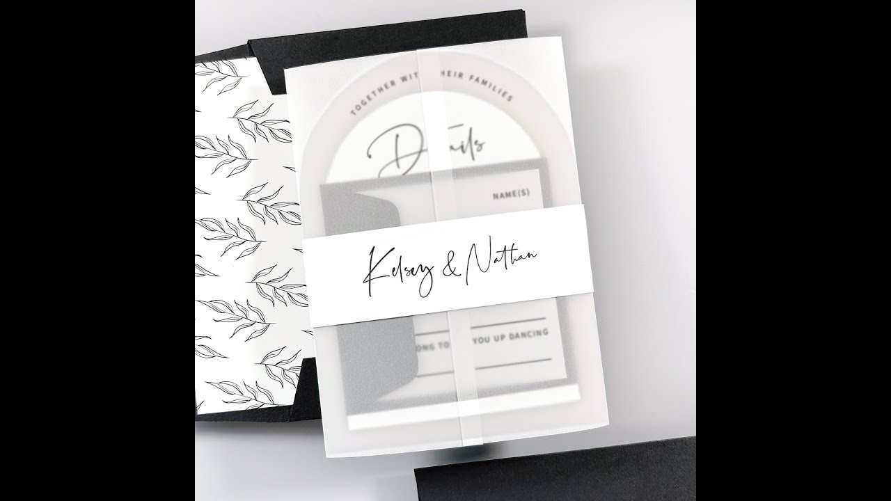 Kelsey Invitation DIY Tutorial