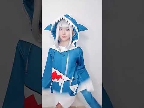 Rolecos Hololive Gawr Gura Cosplay Costume Eng Shark Costume For Women Halloween Youtuber Cosplay Fu