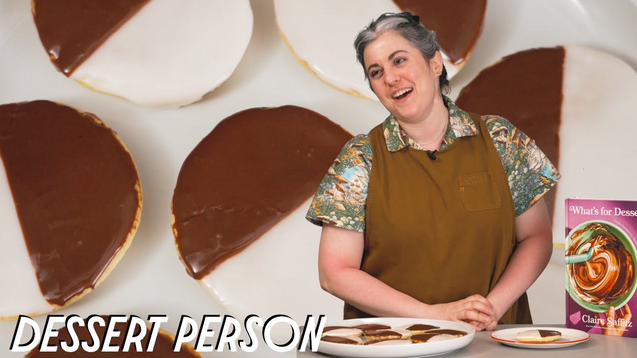 The Best Homemade Black and White Cookies Recipe with Claire Saffitz | Dessert Person