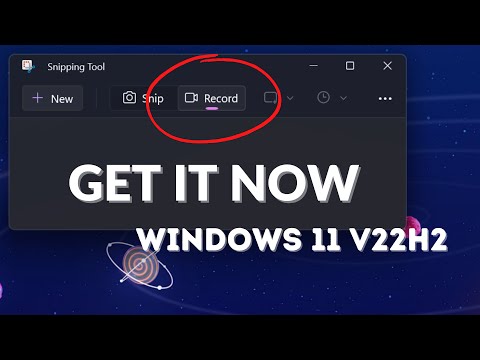 Download & Install New Screen Recorder Tool in Windows 11 v22H2 (Right Now)