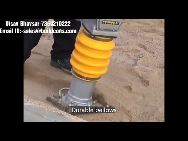 Vibratory Rammer Machine - Tamping Earth Rammer Manufacturer from Ahmedabad