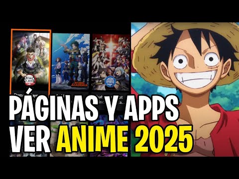 TOP 5 Páginas y Apps para VER ANIME GRATIS 2025