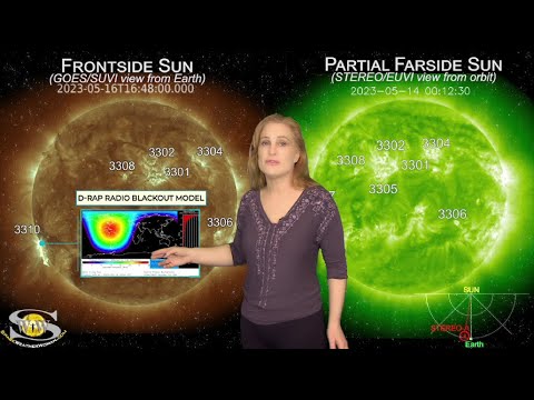 Goodbye Solar Snooze Big Flares are Back | Space Weather News 18 May 2023