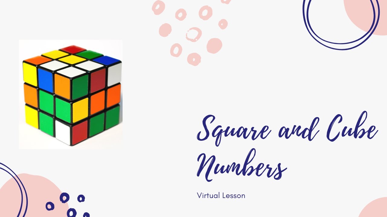 Square and Cube Numbers  - Virtual maths lesson