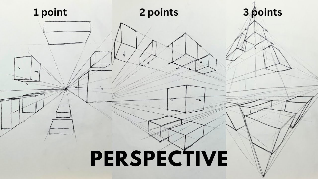 HOW TO DRAW BOXES IN PERSPECTIVE | Beginner Friendly Tutorial