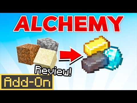 ALCHEMY ADDON Enhances Minecraft Survival Resources in-depth review
