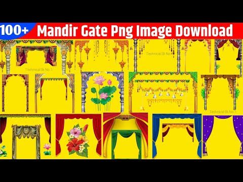 100+ Mandir Gate Png Images Download | Mandir Gate Png | Temple Gate Png | All Poster Material |2021