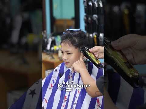 GOODBYE LONGHAIR "FRINGE TAPER" #jojosbarbershop