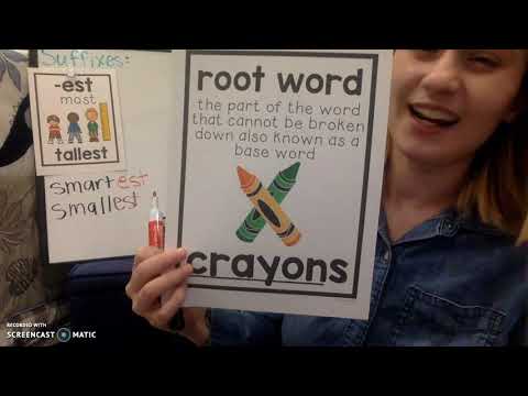 Suffixes -er and -est