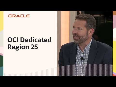 Oracle TV CloudWorld 2024: Scaling Down with OCI: Dedicated Region 25