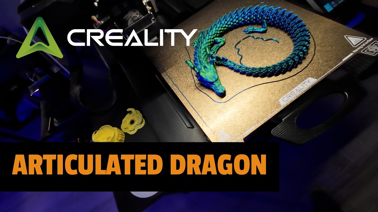 articulated dragon settings - how to print the 3d dragon