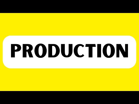 How to Pronounce Production (Correctly)