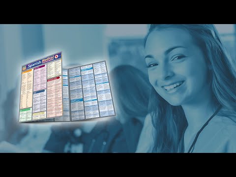 QuickStudy® Spanish Medical Conversation Laminated Study Guide