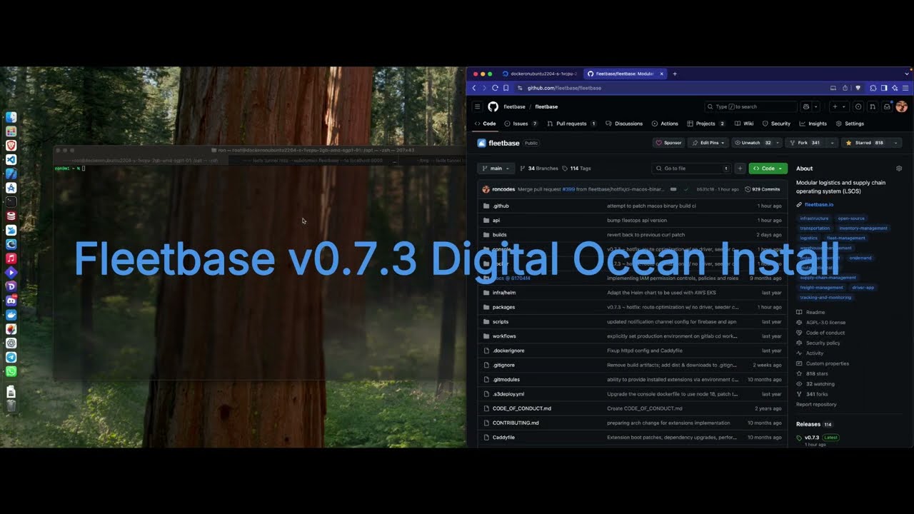 Fleetbase v0.7.3 Digital Ocean Install