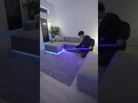 don’t put lights under ur couch