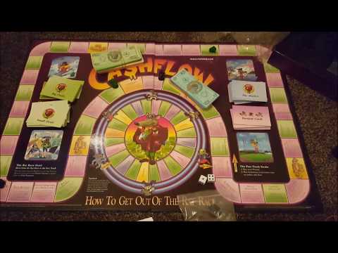 Unboxing Cashflow Rich Dad Poor Dad Game Robert Kiyosaki