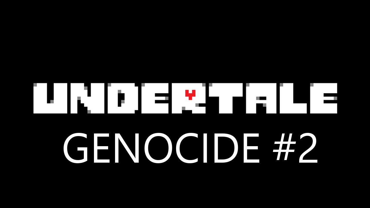 Let's Play Undertale Genocide Run Part 2 - Snowdin