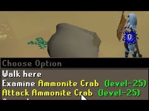 New AMMONITE CRABS for low levels. RIP sand crabs