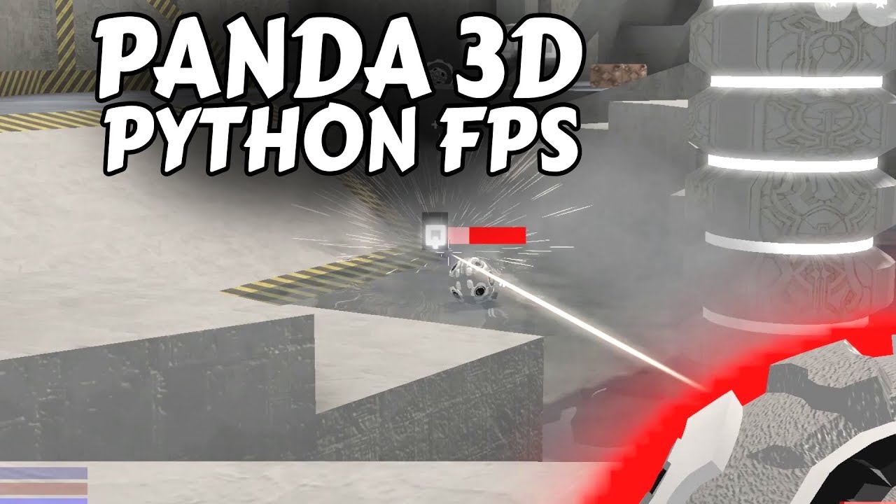 Python Panda3D FPS First Person Shooter