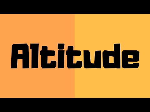 How to pronounce altitude? altitude pronunciation