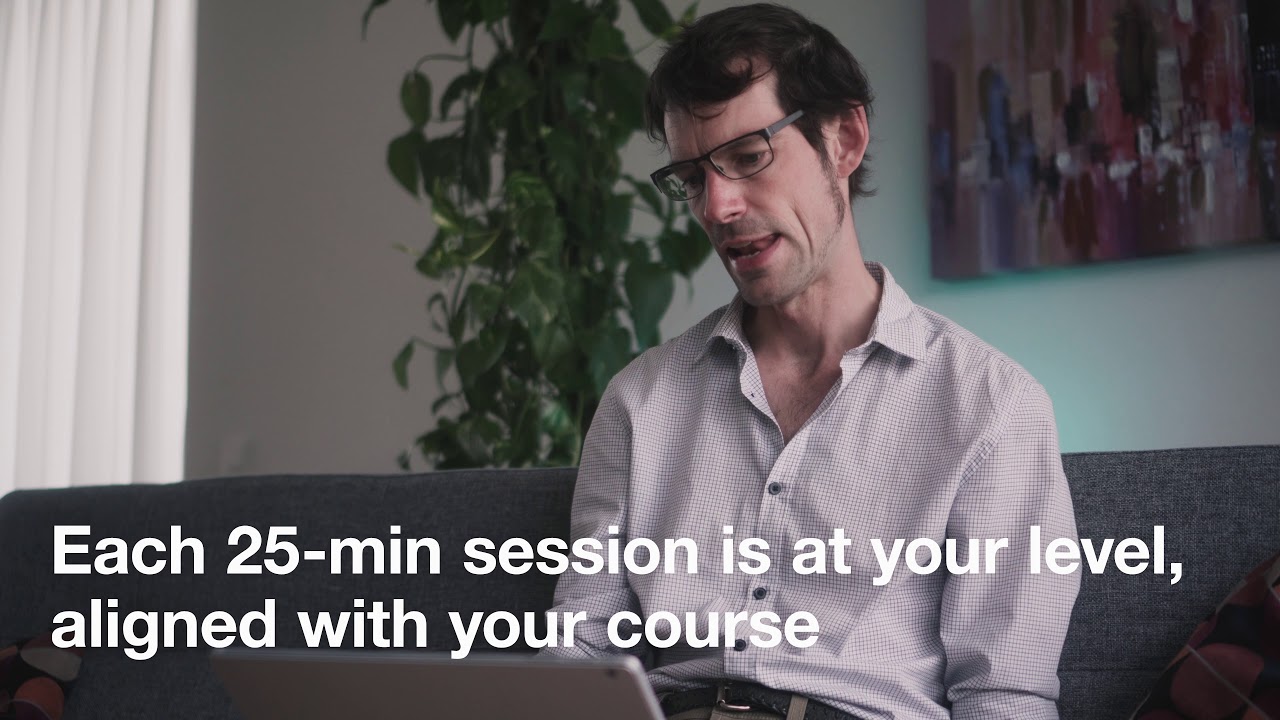 Get a glimpse of a Live Tutor Session with Rosetta Stone