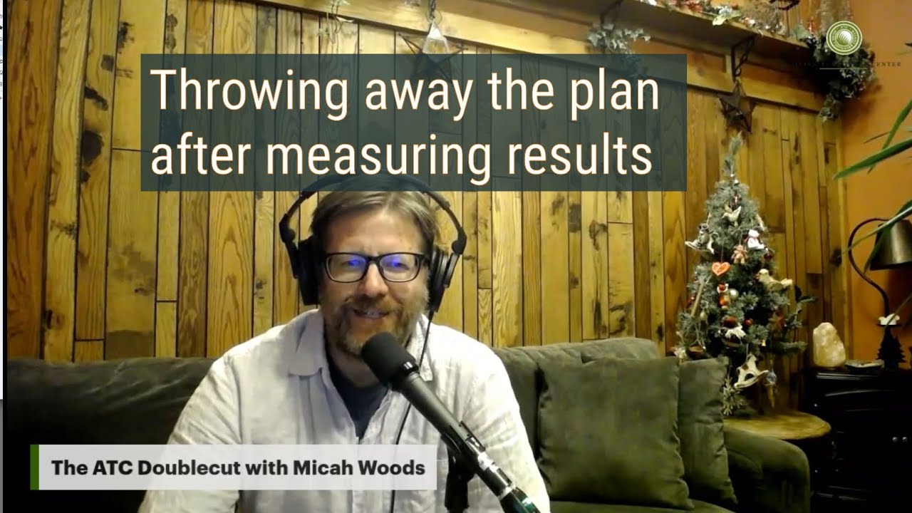 Planning forward, measuring backward, plus a year end miscellany