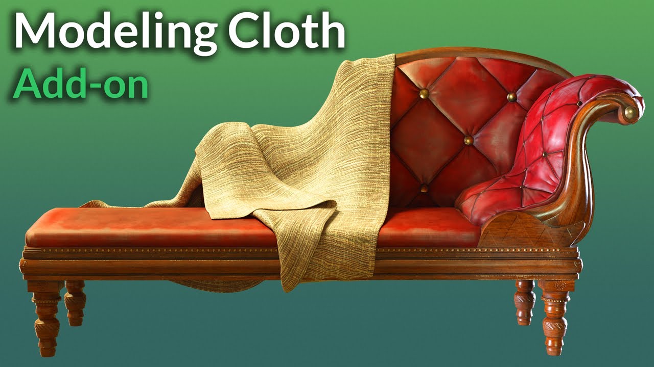 Modeling Cloth Add-on | Blender Secrets