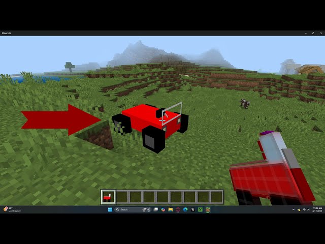 Red Car Minecraft Mod