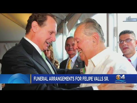 Family shares funeral arrangements for Felipe Valls Sr.