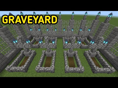How To Build A GraveYard In Minecraft?