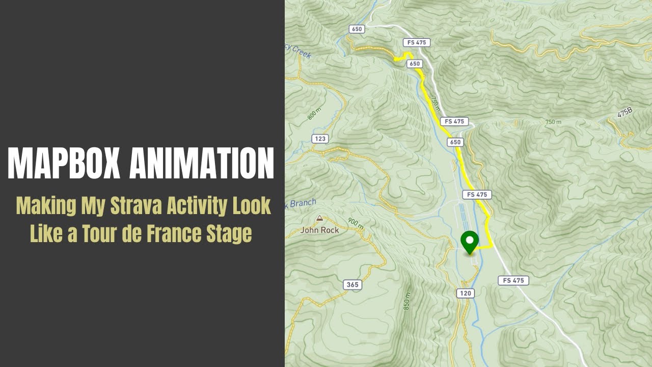 Mapbox Animation: Making My Strava Activity Look Like a Tour de France Stage