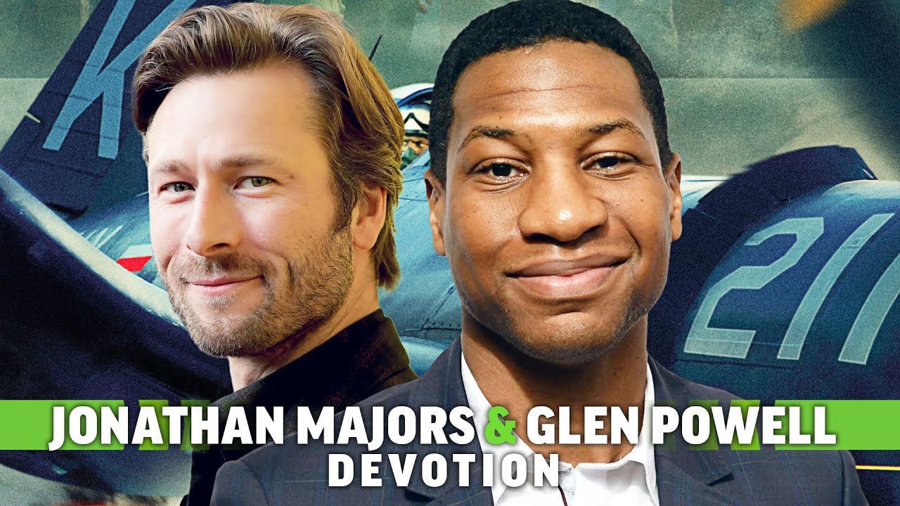 Jonathan Majors & Glen Powell on Devotion and How Every Day’s a Big Day
