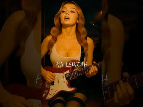 HALLELUJAH 🎸 Leonard Cohen - Lyrics #hallelujah #shortviralmusic #englishsongs #classics
