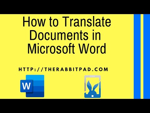 How to Translate Documents in Microsoft Word