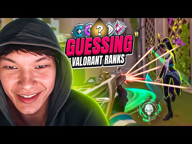 How to play the Valorant rank guesser game