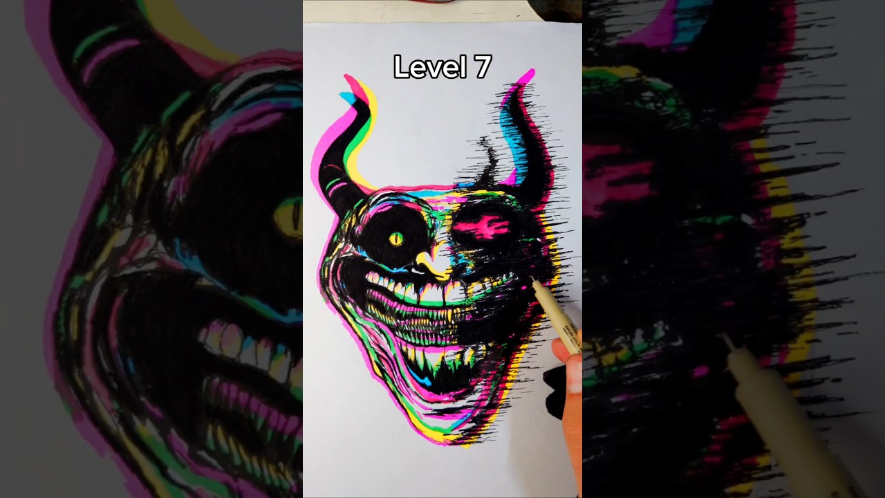 Drawing troll face #shorts