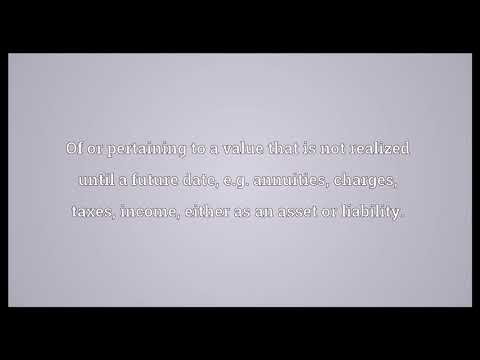 Deferred Meaning