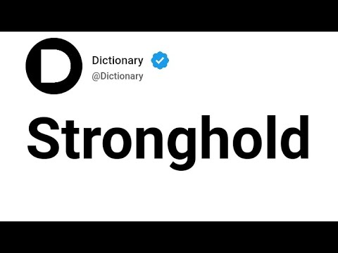 Stronghold Meaning In English