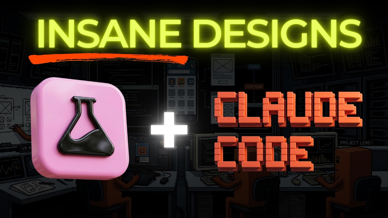 Google Stitch 2.0 + Claude Code = INSANE (Full Platform Build)