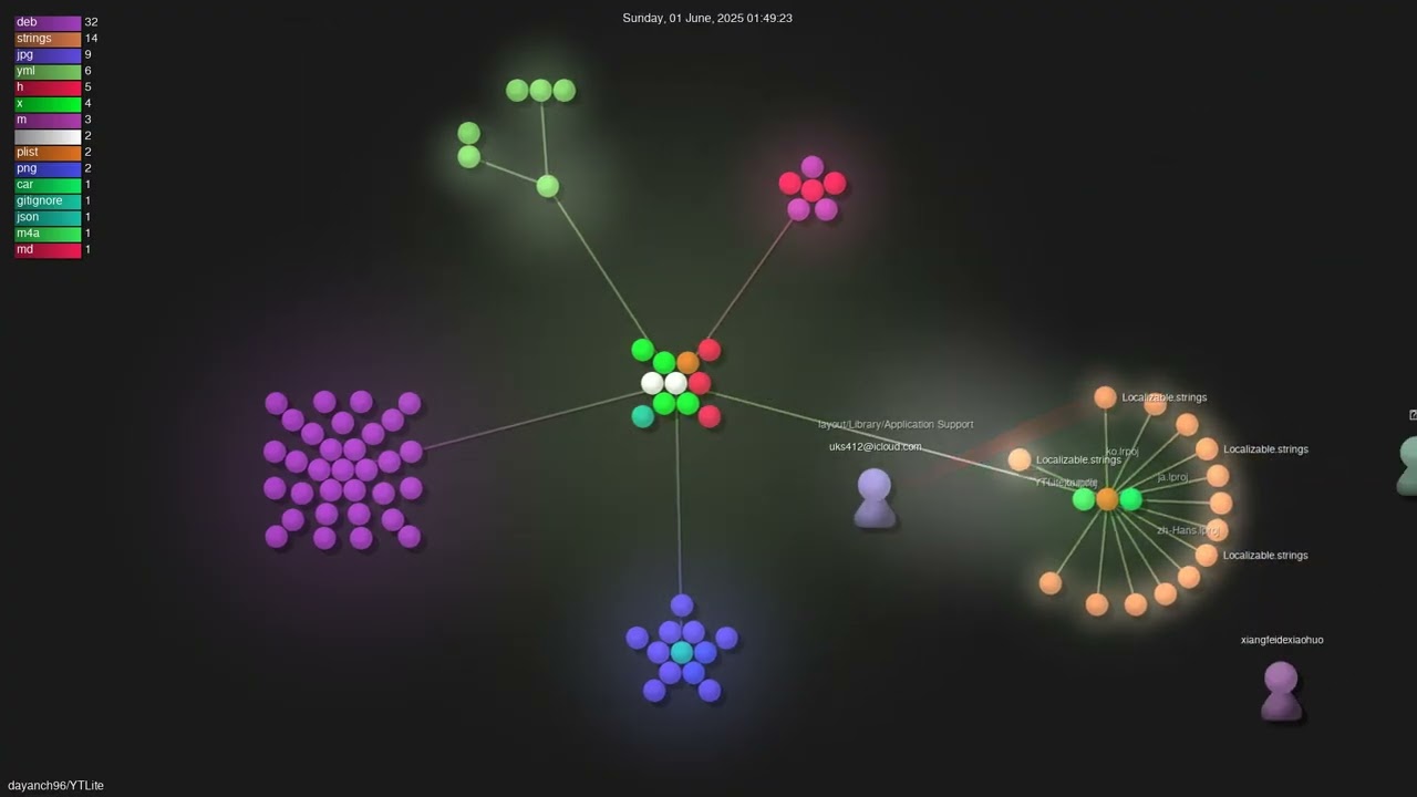 dayanch96/YTLite - Gource visualisation