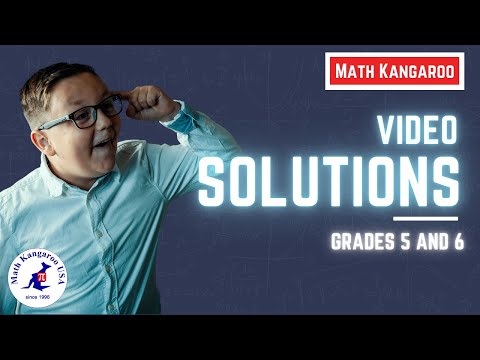 Math Kangaroo Grades 5-6 video solution