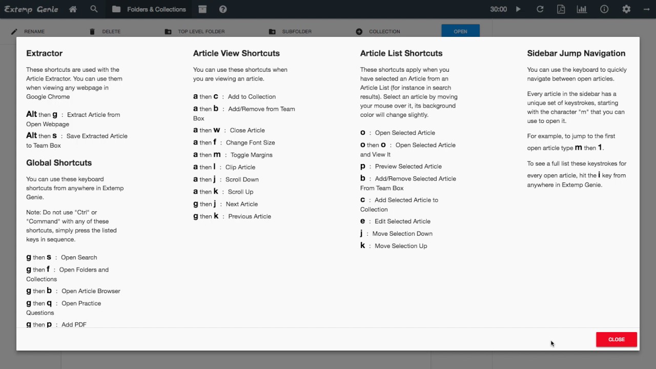 Extemp Genie V3 - Tips, and Extras