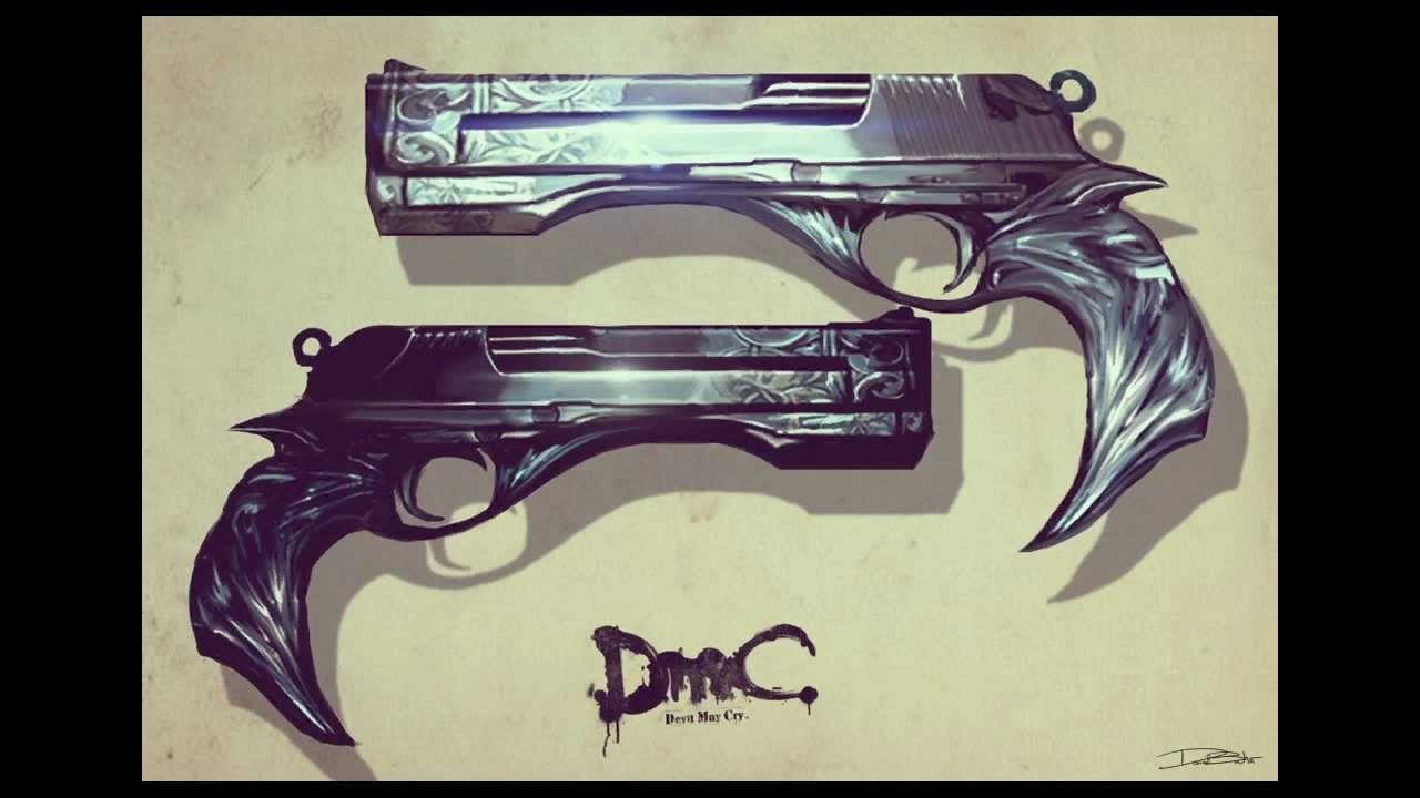 DmC. Concept Art: Weapons