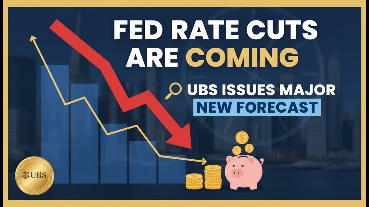 Fed Rate Cuts Are Coming: UBS Issues Major New Forecast