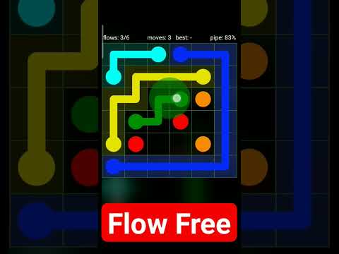 Flow Free #Level16 Intro - Classic Pack 6×6 #Shorts