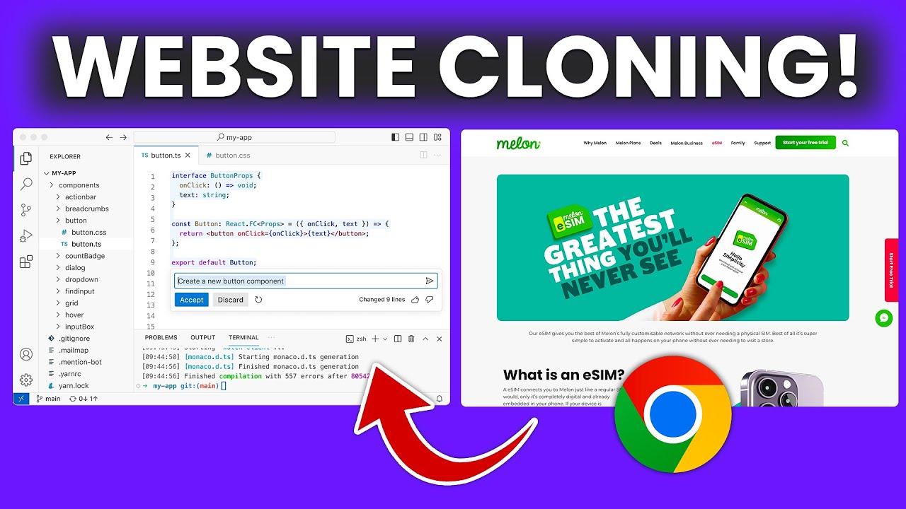 How to Clone Any Website 🔥 | Download Any Website Source Code!